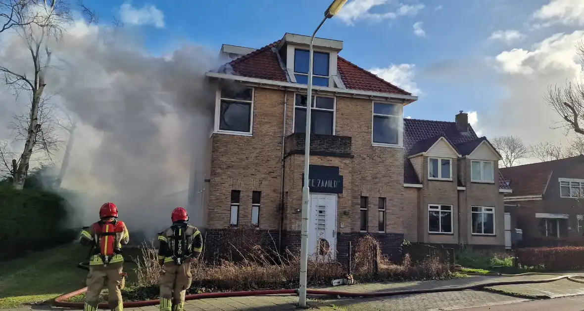 Dode bij felle brand in woning | 112-nu.nl