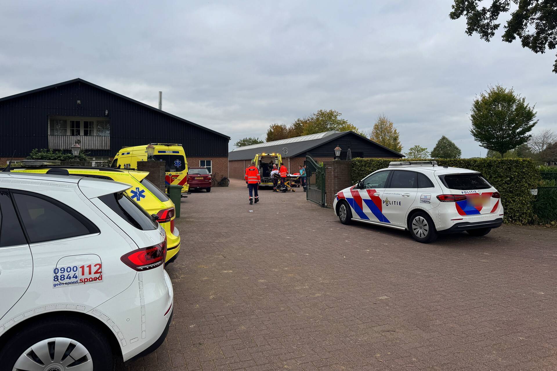 Vrouw zwaargewond na val van paard | 112-nu.nl