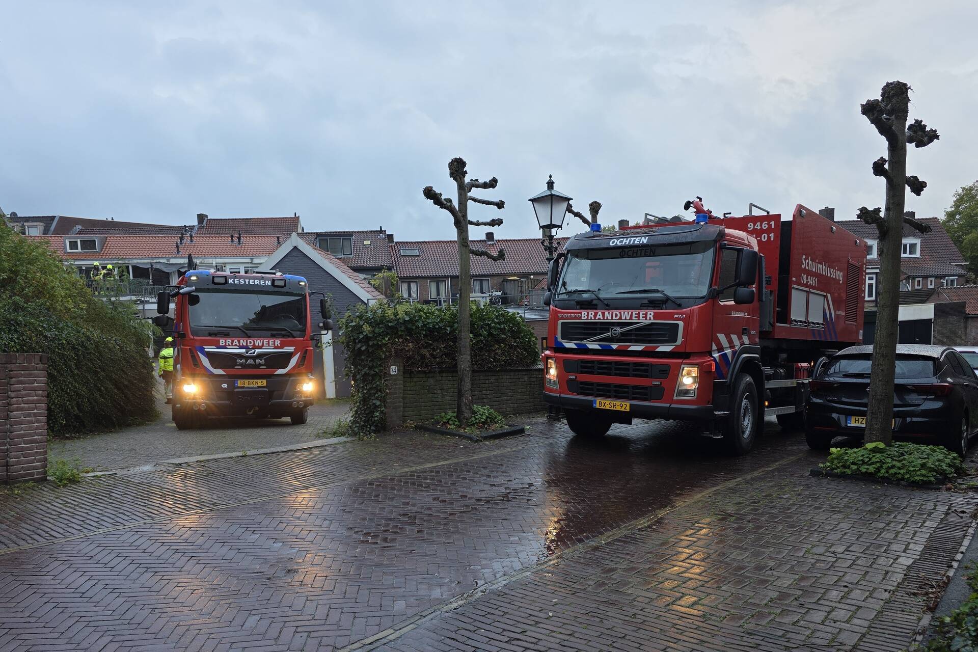 Brand bij visboer zorgt voor opschaling | 112-nu.nl