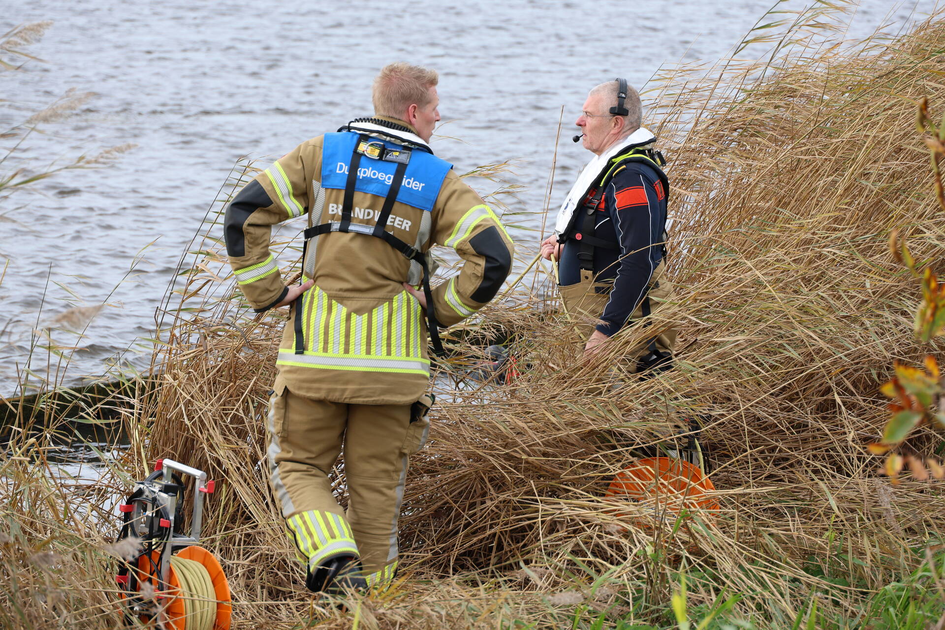 Grote zoekactie na melding te water | 112-nu.nl