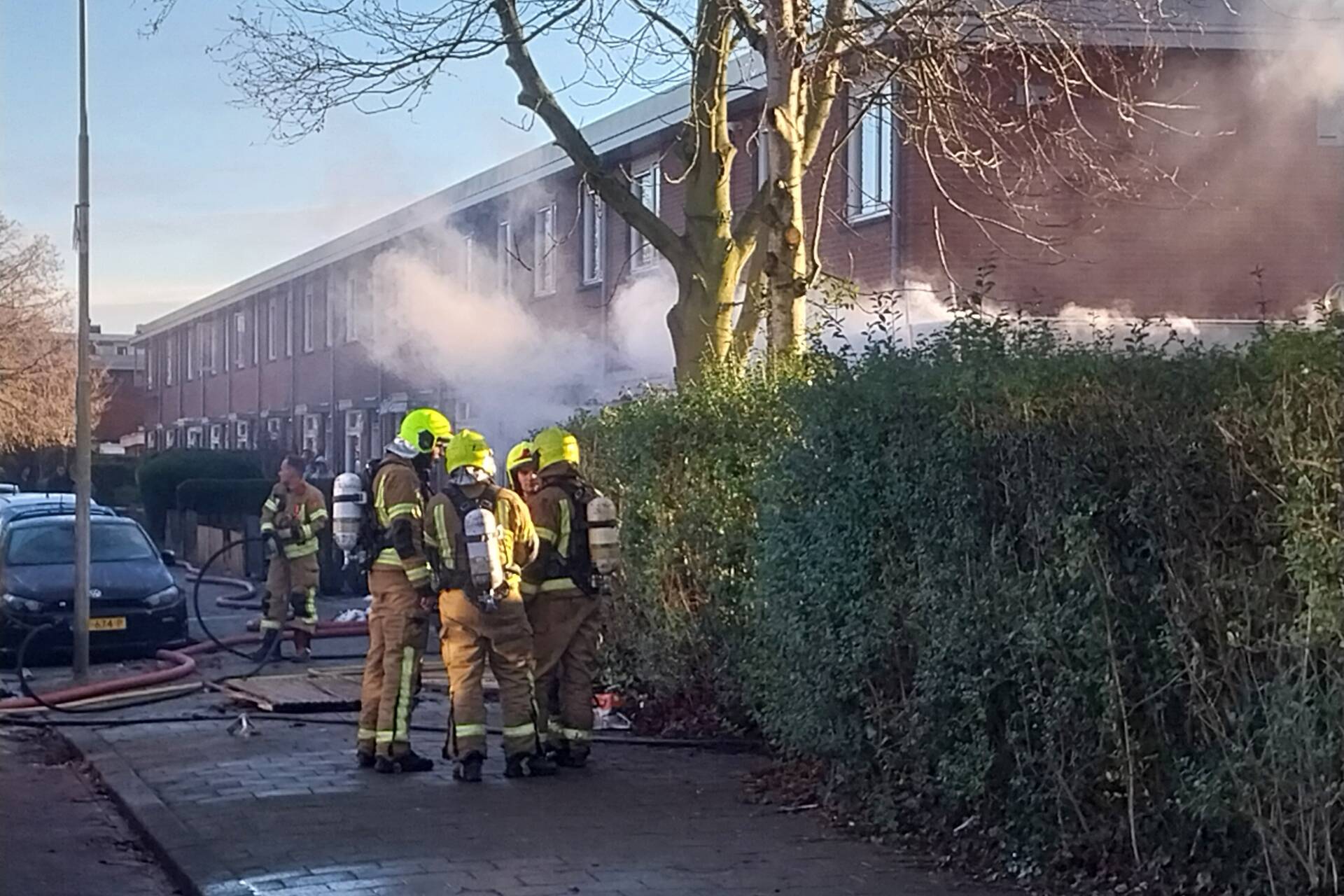 Schuur volledig in brand, mogelijk slachtoffer | 112-nu.nl