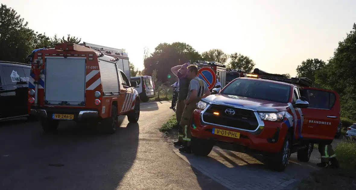 Brand in berm en struikgewas snel onder controle | 112-nu.nl