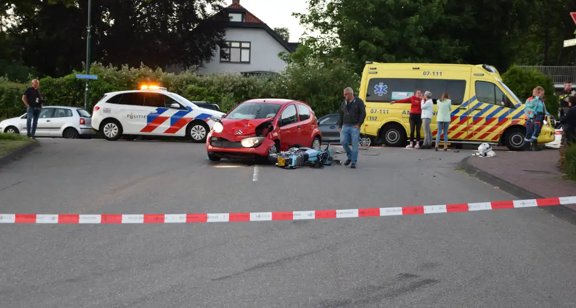 Bestuurder motorfiets zwaargewond bij botsing met auto | 112-nu.nl